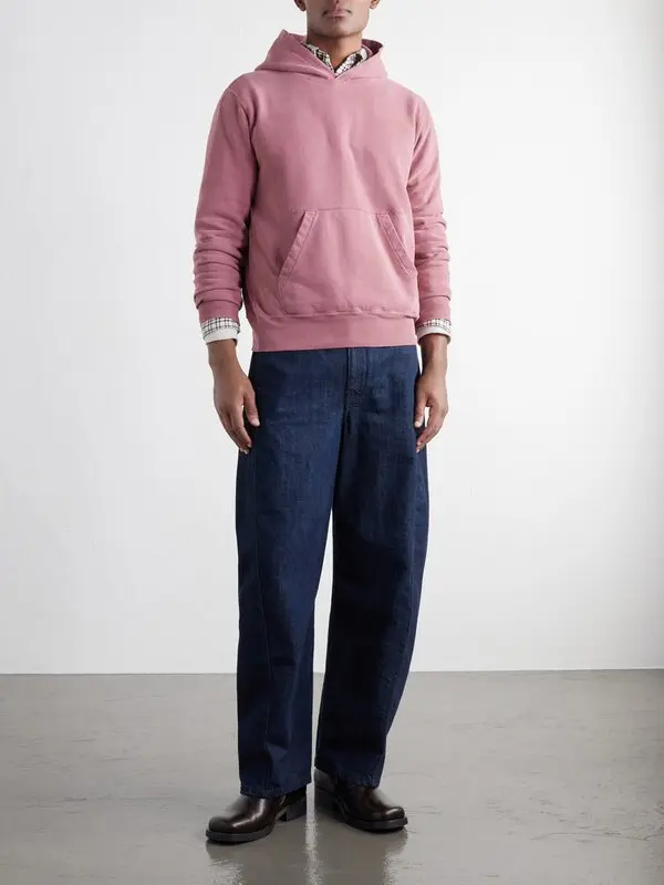 REMI RELIEF Cotton-fleece Hoodie