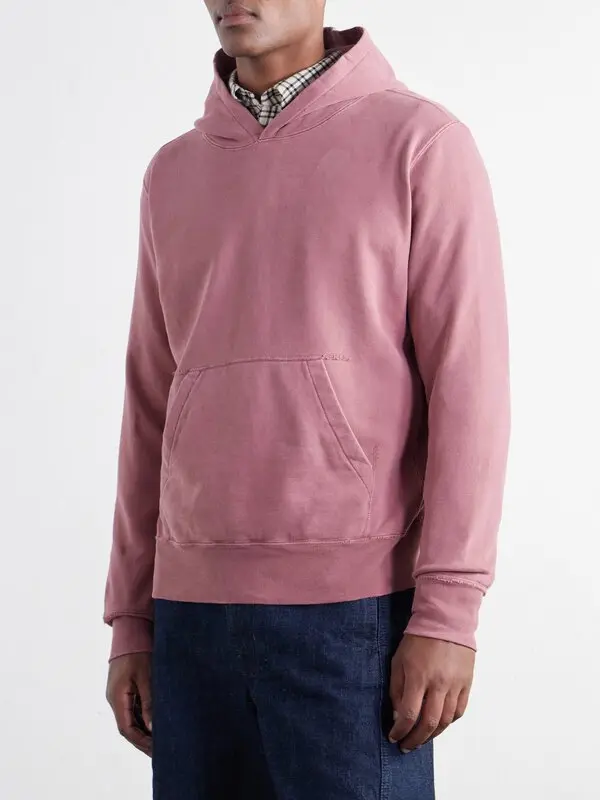 REMI RELIEF Cotton-fleece Hoodie