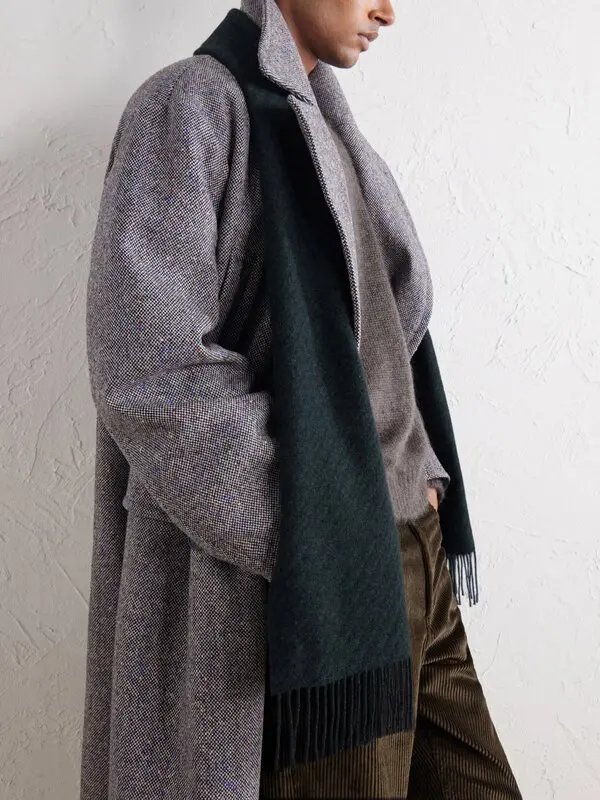 Johnstons Of Elgin Fringed Cashmere Scarf