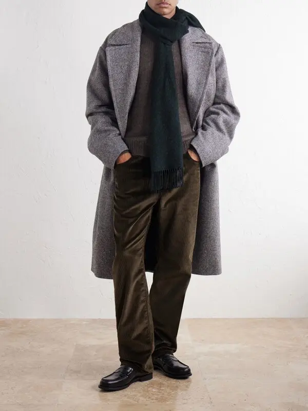 Johnstons Of Elgin Fringed Cashmere Scarf