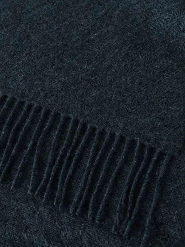 Johnstons Of Elgin Fringed Cashmere Scarf
