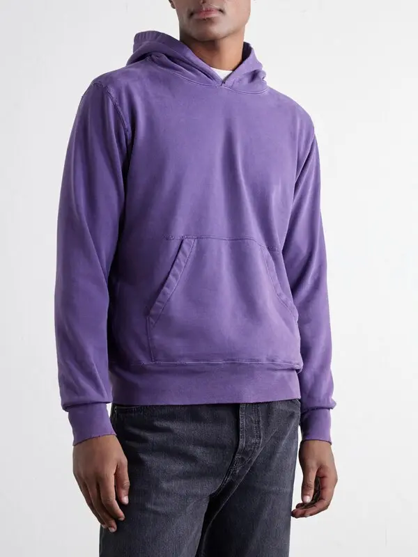 REMI RELIEF Cotton-fleece Hoodie