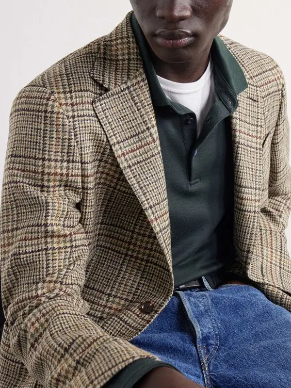 Mr P. Woven Polo Shirt