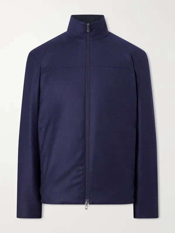 Sease Padded Wool And Silk-blend Jacket