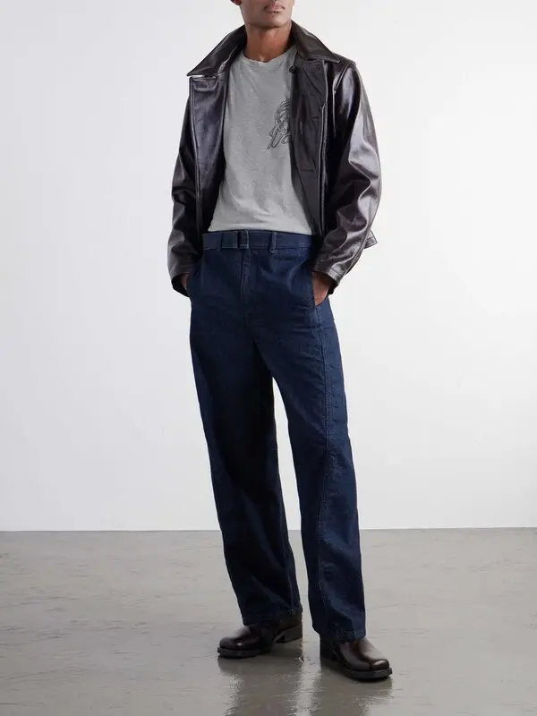 REMI RELIEF Davis Printed Cotton-jersey T-shirt
