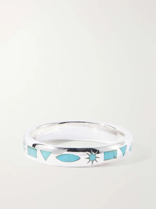 PEYOTE BIRD Desert Spell Sterling And Turquoise Ring