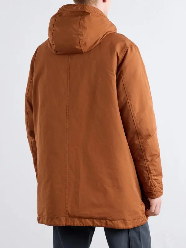 Stone Island Ghost Garment-dyed David Light-tc Shell Down Parka