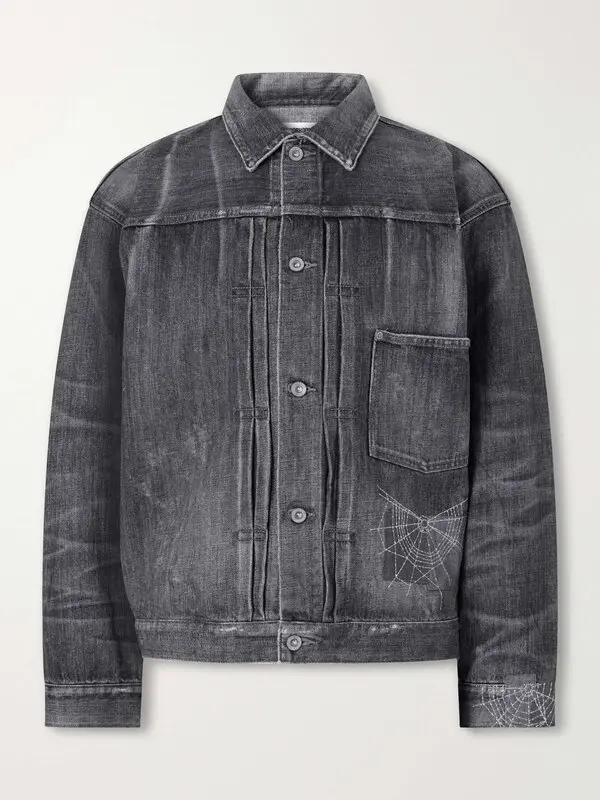 NEIGHBORHOOD Savage Embroidered Denim Jacket