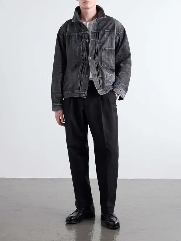 NEIGHBORHOOD Savage Embroidered Denim Jacket