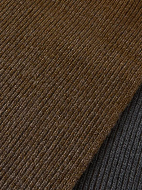 Johnstons Of Elgin Pioneer Cashmere Scarf - Brown