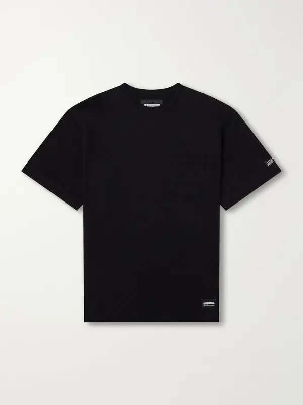 NEIGHBORHOOD Logo-appliquéd Cotton T-shirt