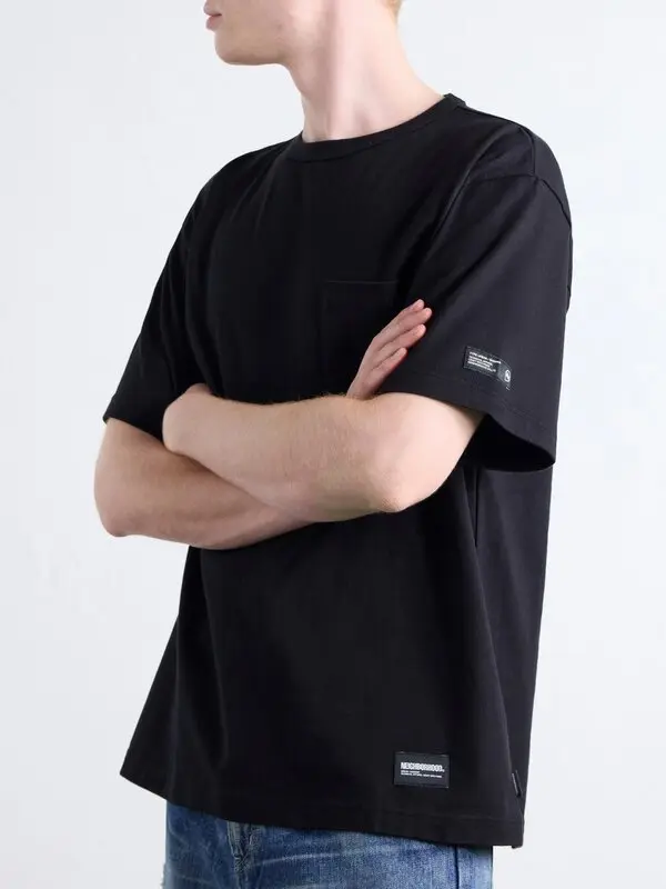 NEIGHBORHOOD Logo-appliquéd Cotton T-shirt