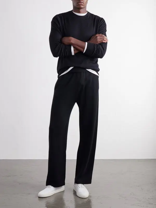 Mr P. Straight-leg Cashmere Sweatpants