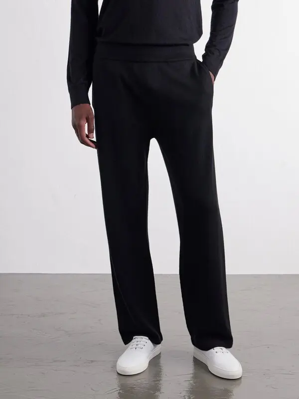Mr P. Straight-leg Cashmere Sweatpants