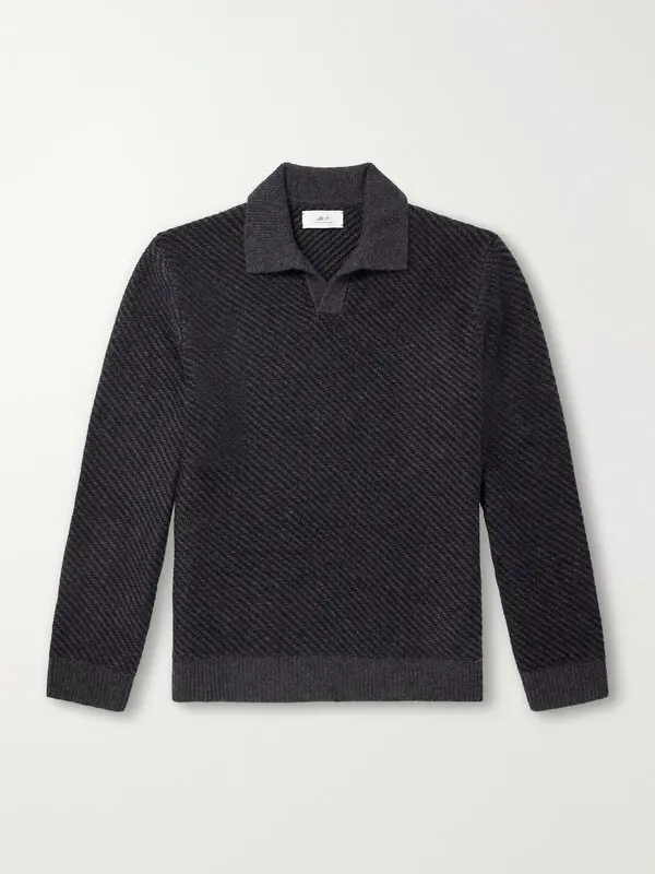 Mr P. Wool Polo Sweater
