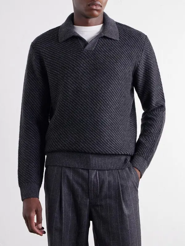 Mr P. Wool Polo Sweater