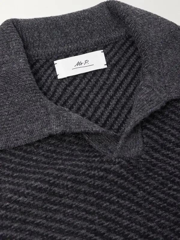 Mr P. Wool Polo Sweater