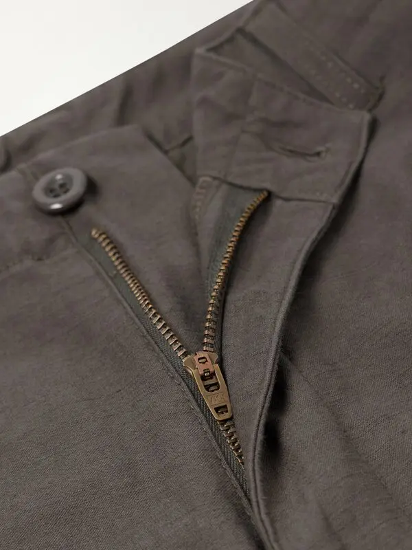 FRIZMWORKS Straight-leg Cotton Cargo Trousers