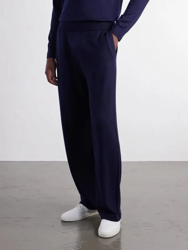 Mr P. Straight-leg Cashmere Sweatpants