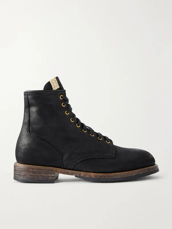 Visvim Brigadier Hi-folk Leather Lace-up Boots