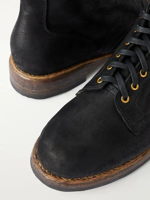 Visvim Brigadier Hi-folk Leather Lace-up Boots