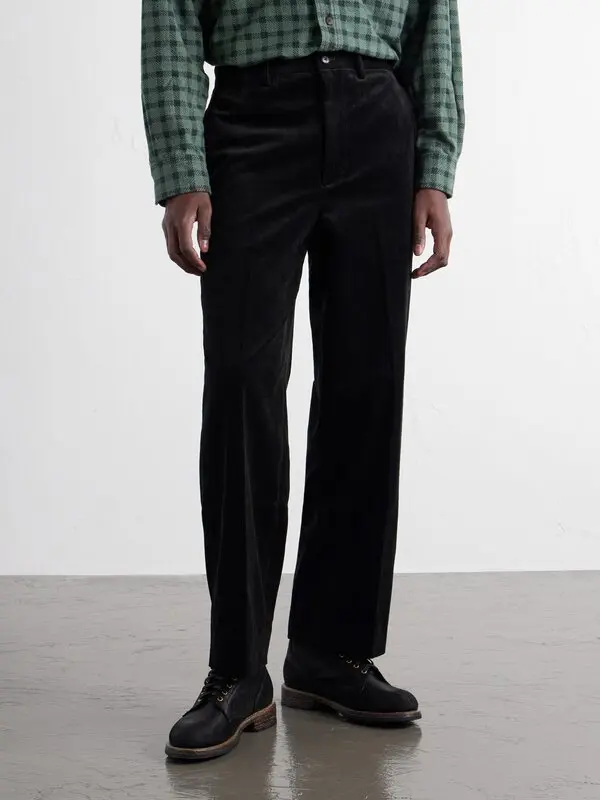 Visvim Broader Straight-leg Cotton-corduroy Trousers