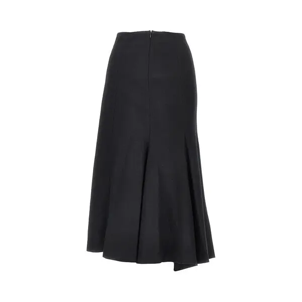 THE LATEST Erika' Flannel Midi Skirt