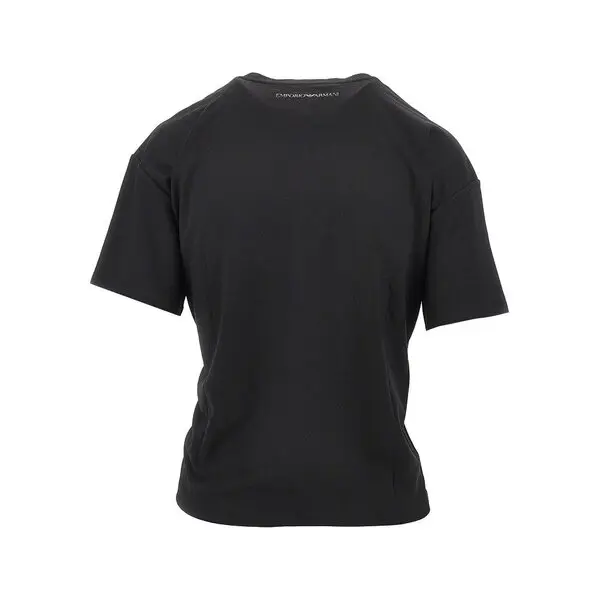 Emporio Armani Embroidered Interlock Jerey T-hirt