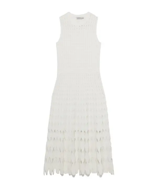 Simkhai Zyla Midi Dress - Ivory