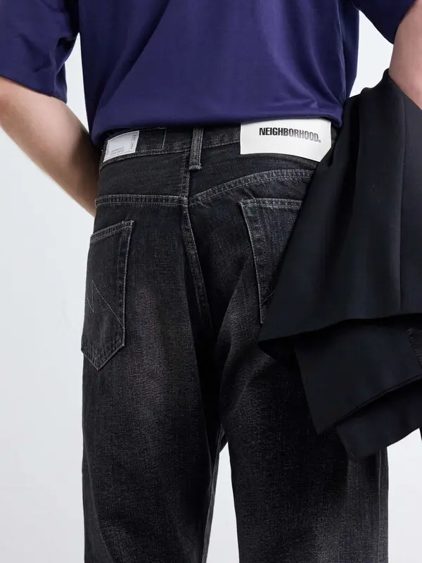 NEIGHBORHOOD Washed Straight-leg Jeans