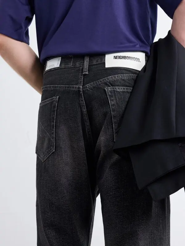 NEIGHBORHOOD Washed Straight-leg Jeans