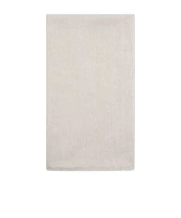 Brunello Cucinelli Sparkled Frayed-edge Scarf