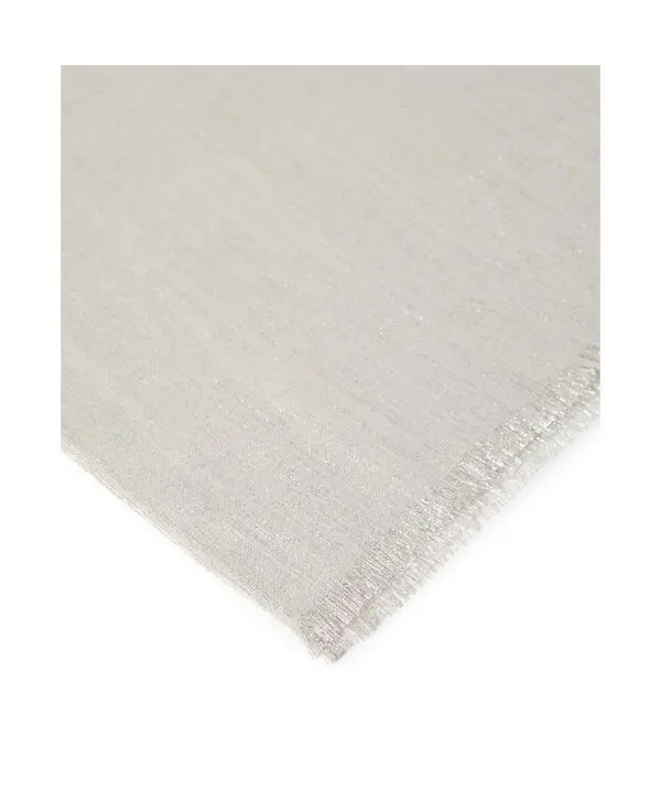 Brunello Cucinelli Sparkled Frayed-edge Scarf