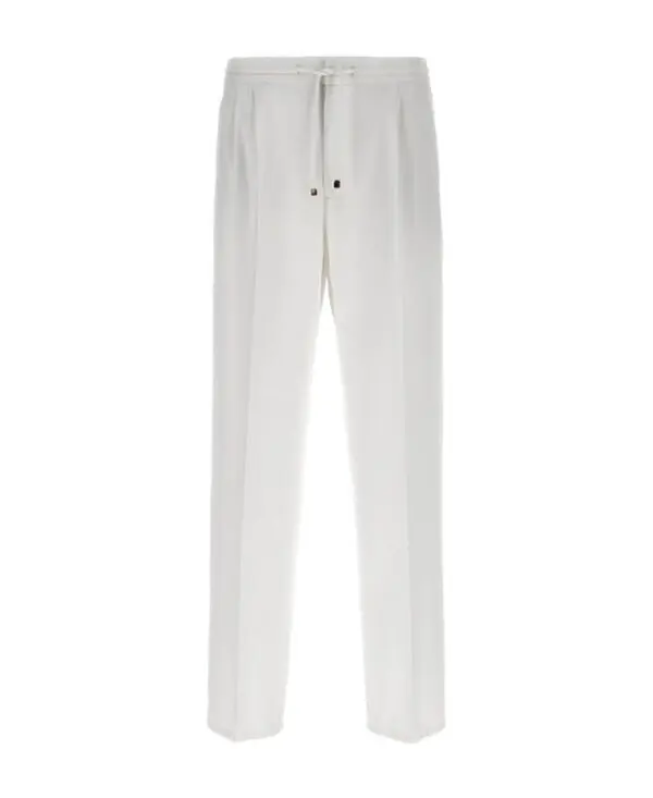 Brunello Cucinelli Pleat-detailed Drawstring Trousers