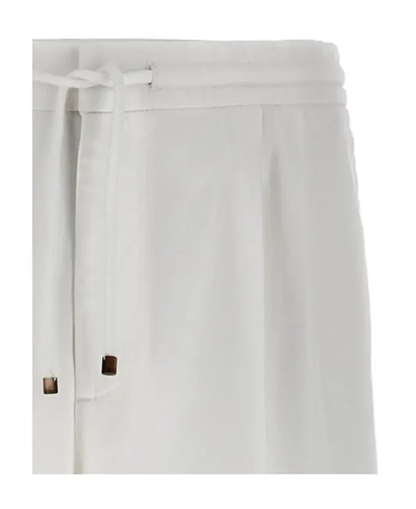 Brunello Cucinelli Pleat-detailed Drawstring Trousers