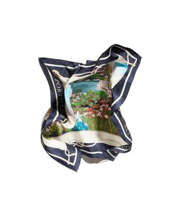 Gucci Porto Cervo Print Carré Scarf - Multi-color