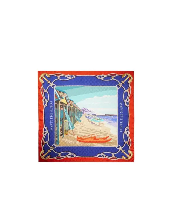 Gucci Forte Dei Marmi Printed Carr - Multicolor