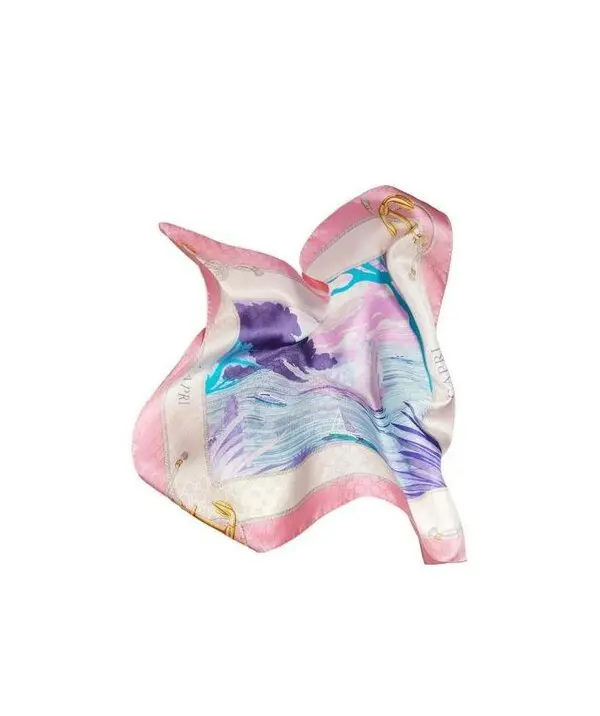 Gucci Capri Print Carré Scarf - Multi-color