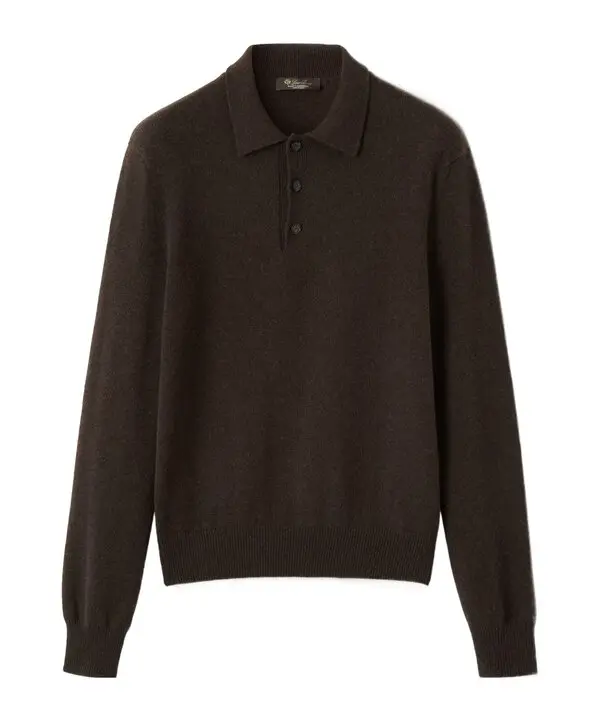 Loro Piana Parksville Polo Shirt - Soft Pebble
