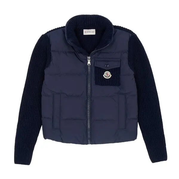 Moncler Padded Zipper Cardigan