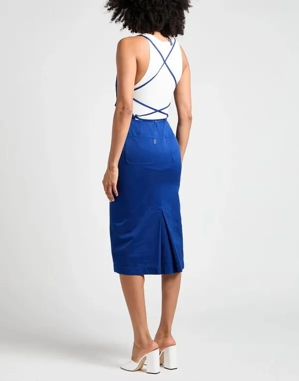 Max Mara Bodycon Solid-color Dress - Blue