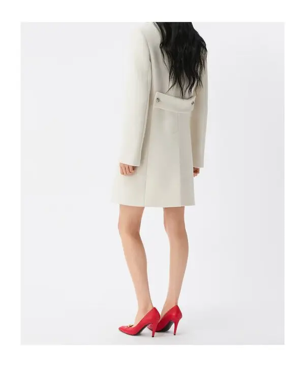 Versace Single-breasted Long Coat