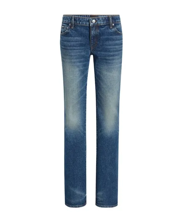 Khaite Conforti Mid-rise Bootcut Jeans