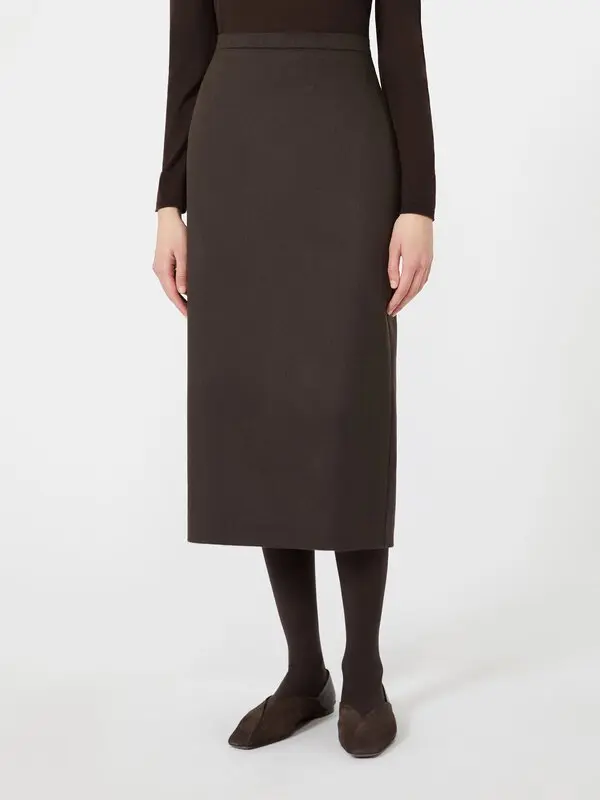 Max Mara Rear Slit Skirt