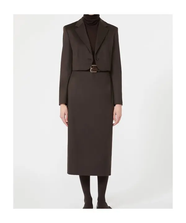 Max Mara Rear Slit Skirt