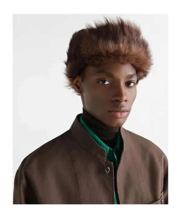 LEMAIRE Shearling-lined Chapka Hat