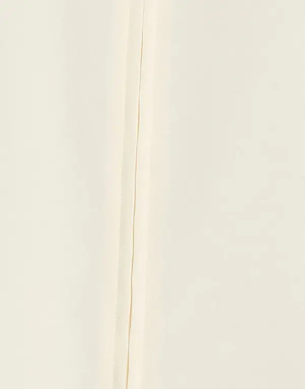 Max Mara Solid-color Satin Stretch Top