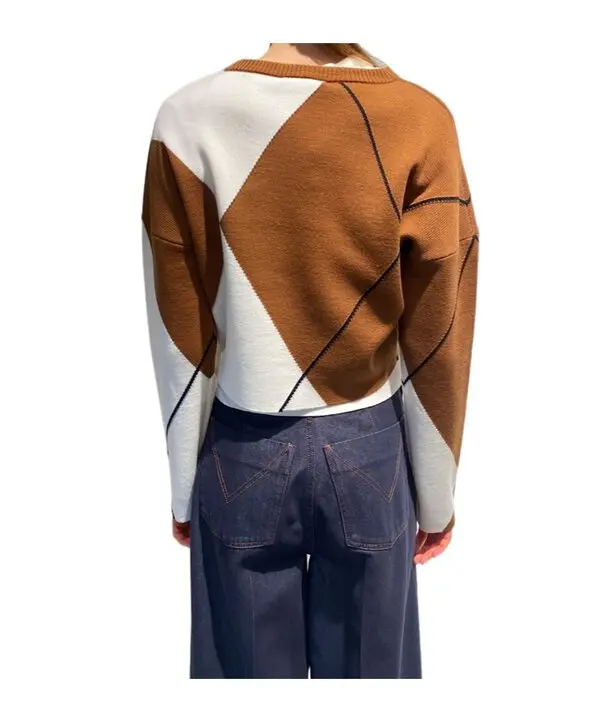 Max Mara Long-sleeve Knit Top - Brown