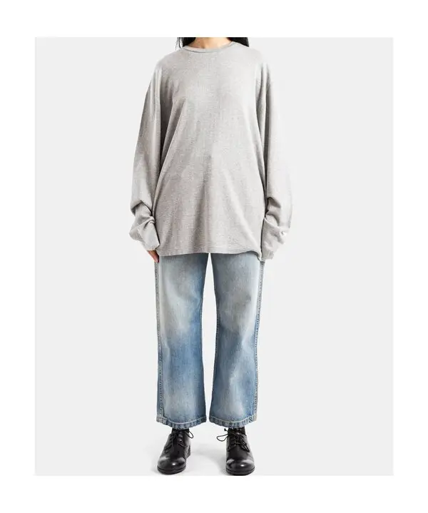 Extreme Cashmere Crew-neck Long-sleeve T-shirt