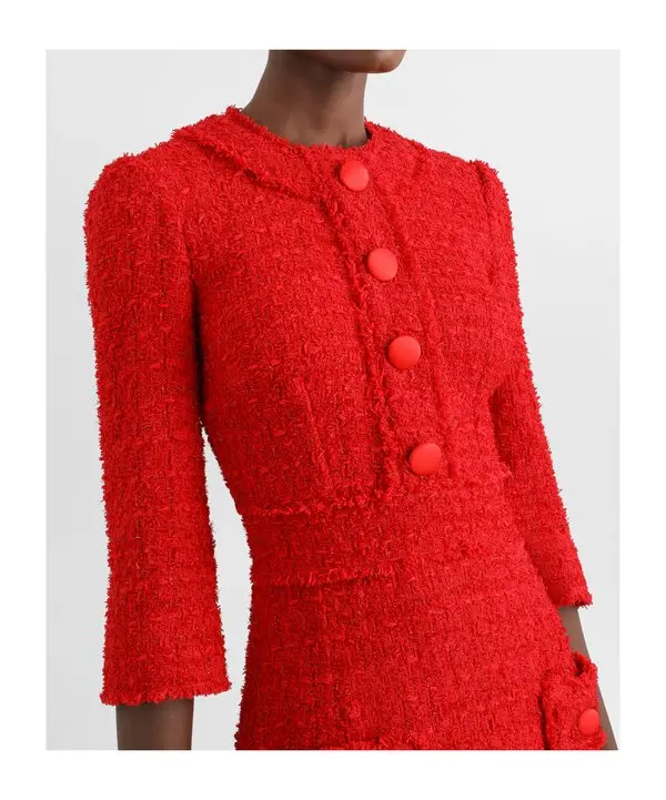 Dolce & Gabbana Short Dress In Rachel Tweed